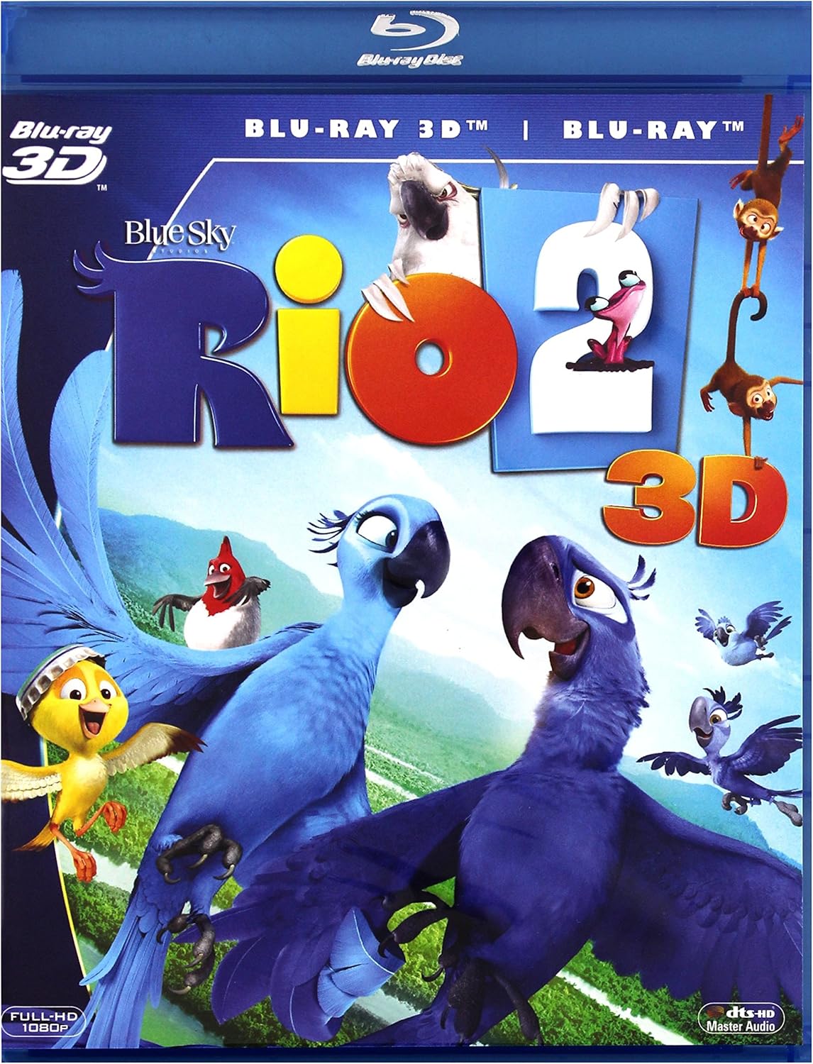 Rio 2 Blu-Ray + Blu-Ray 3D Region Free IMPORT Pas de version française ...