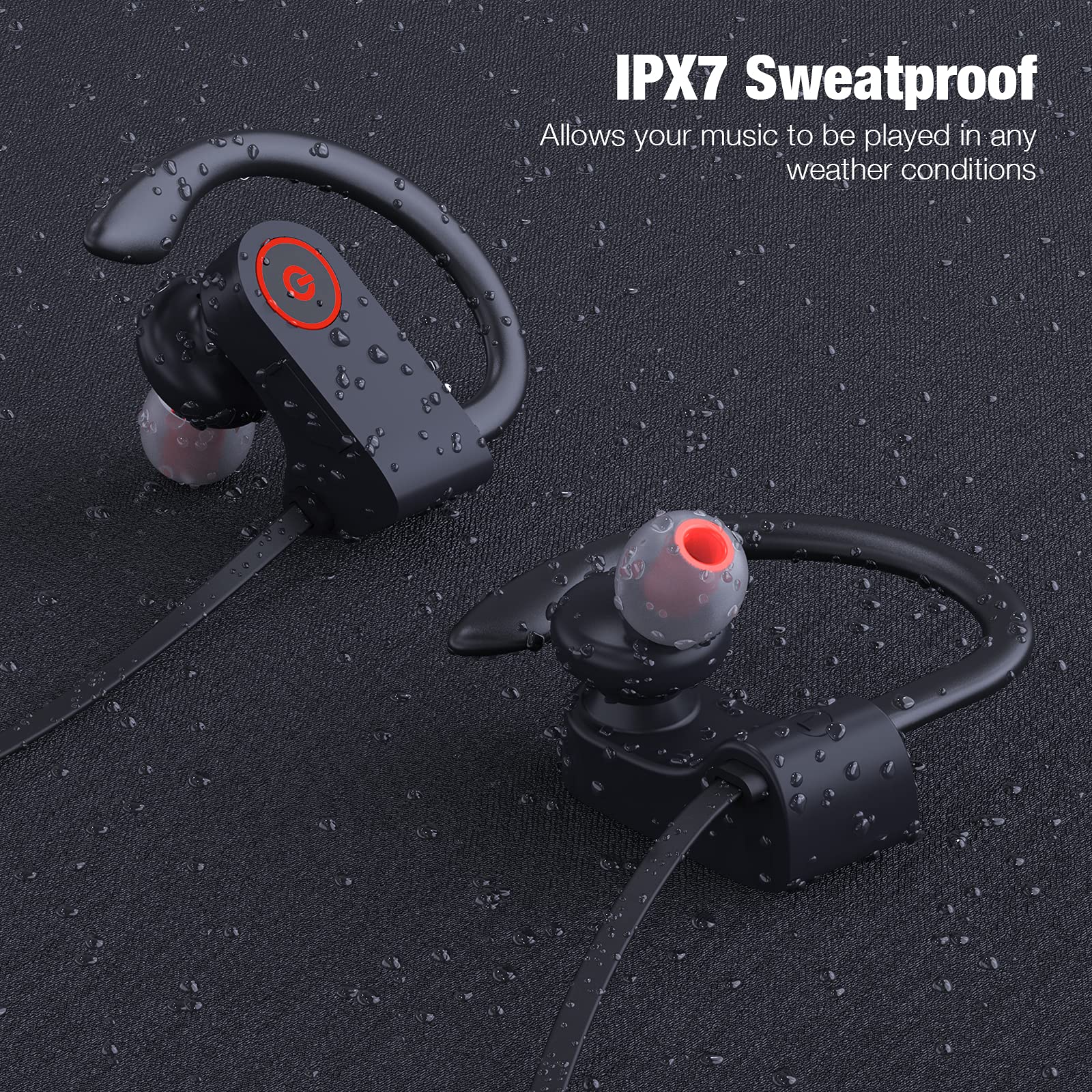 Mua Boean Wireless Sport Headphones with IPX7 Waterproof Bluetooth V5.3 ...