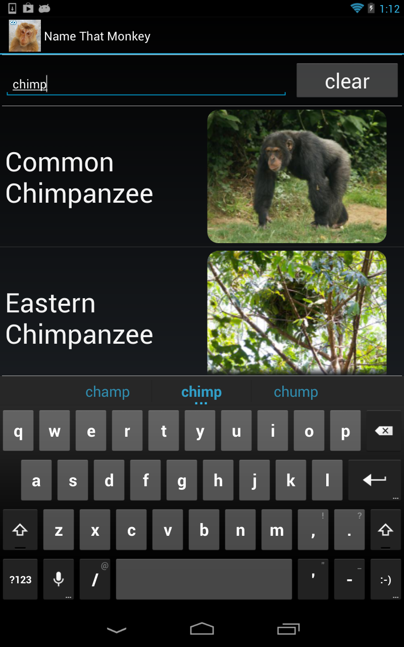 Monkey Species Trivia Quiz:Amazon.com:Appstore for Android