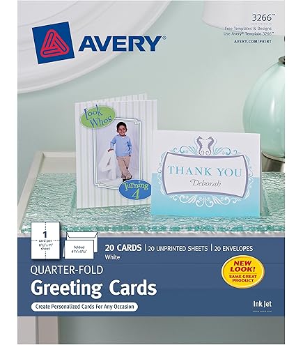 Blank Quarter Fold Card Template