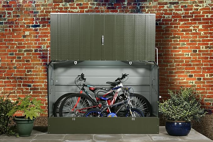 Bike Storage / Cycle Locker - Protect A Cycle Store - Green Version ...