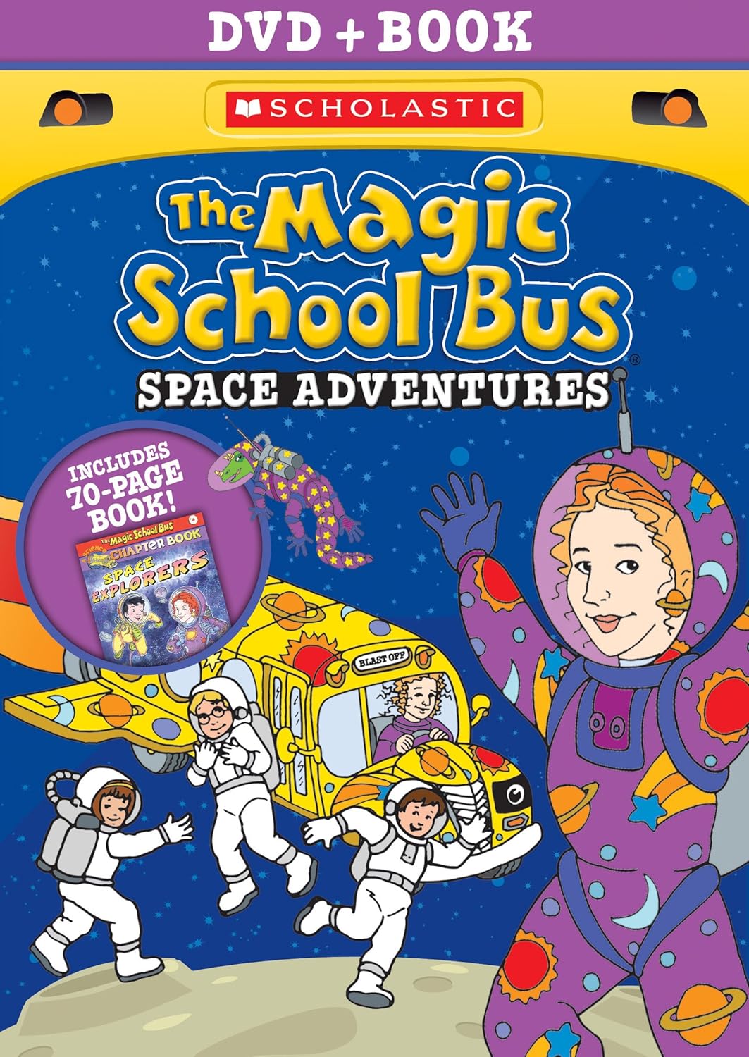 Amazon.com: Magic School Bus DVD + Book: Space Adventures: None, None ...