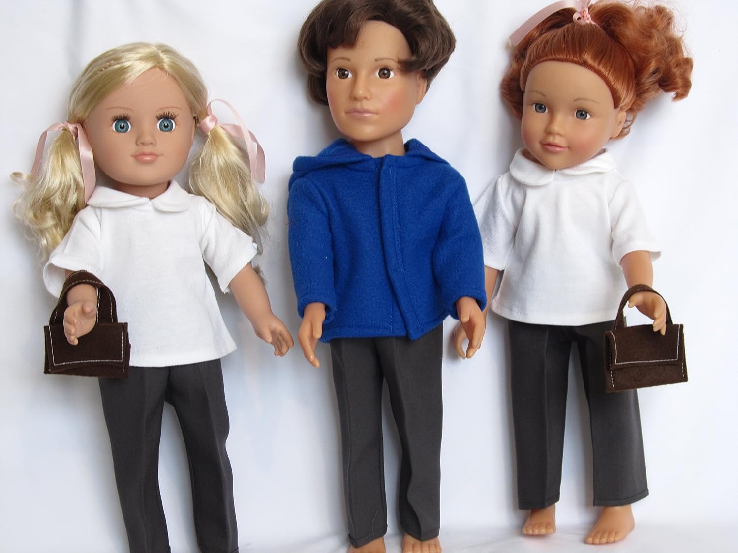 Dollies Boutique Blue winter school uniform with backpack for ...