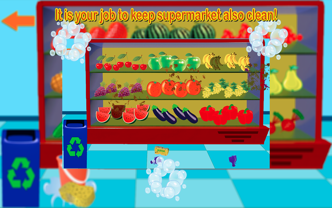 Supermarket Virtual Kids Shopping Cashier Game: Amazon.es: Appstore ...