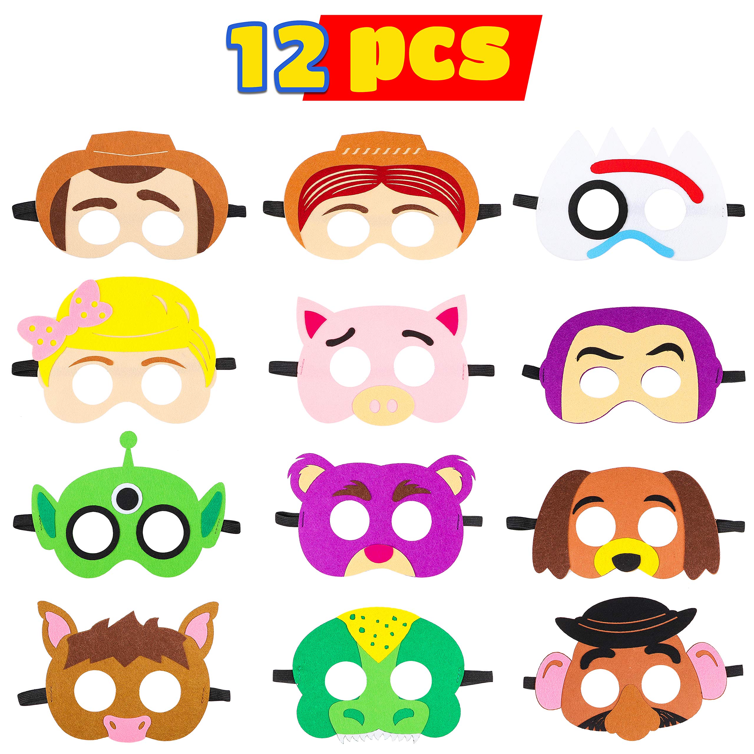 Buy MALLMALL6 Toy 4th Masks Birthday Party Supplies Toys 4th Adventure