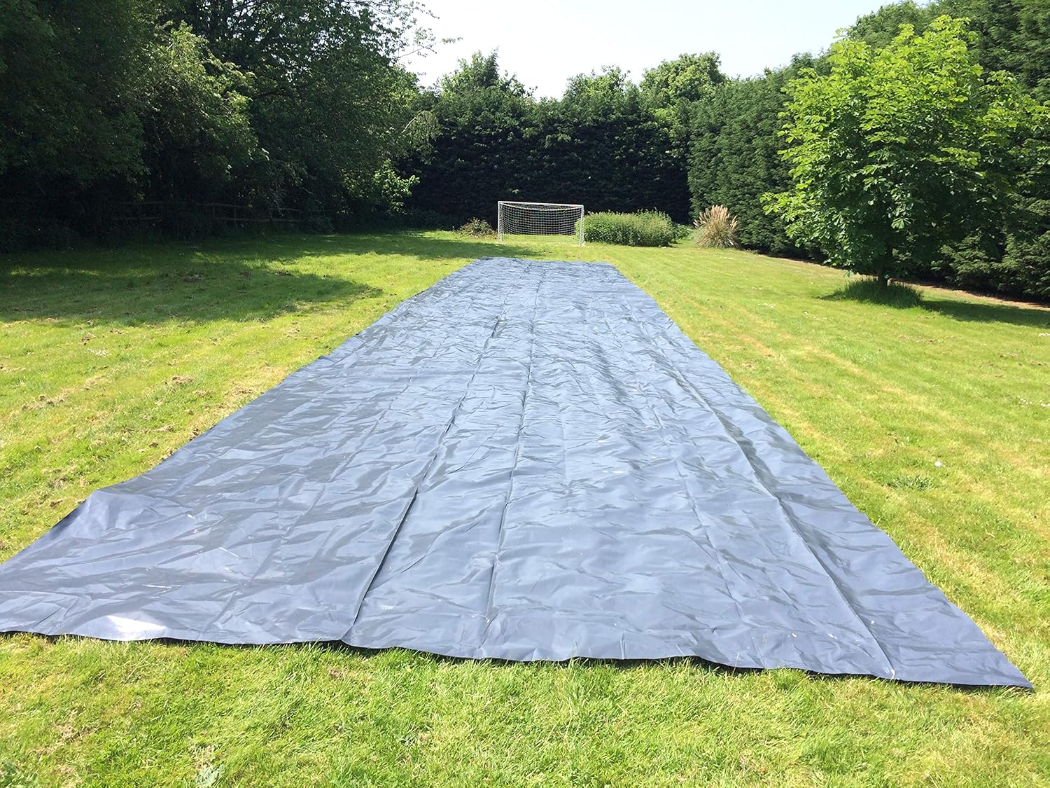 Lawn Water Slides 25m Extra Wide Giant Runway Garden Slide Pleasuredome ...