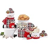 Amazon.com : Snowman Stacking Tower Christmas Holiday Gift Box Set ...