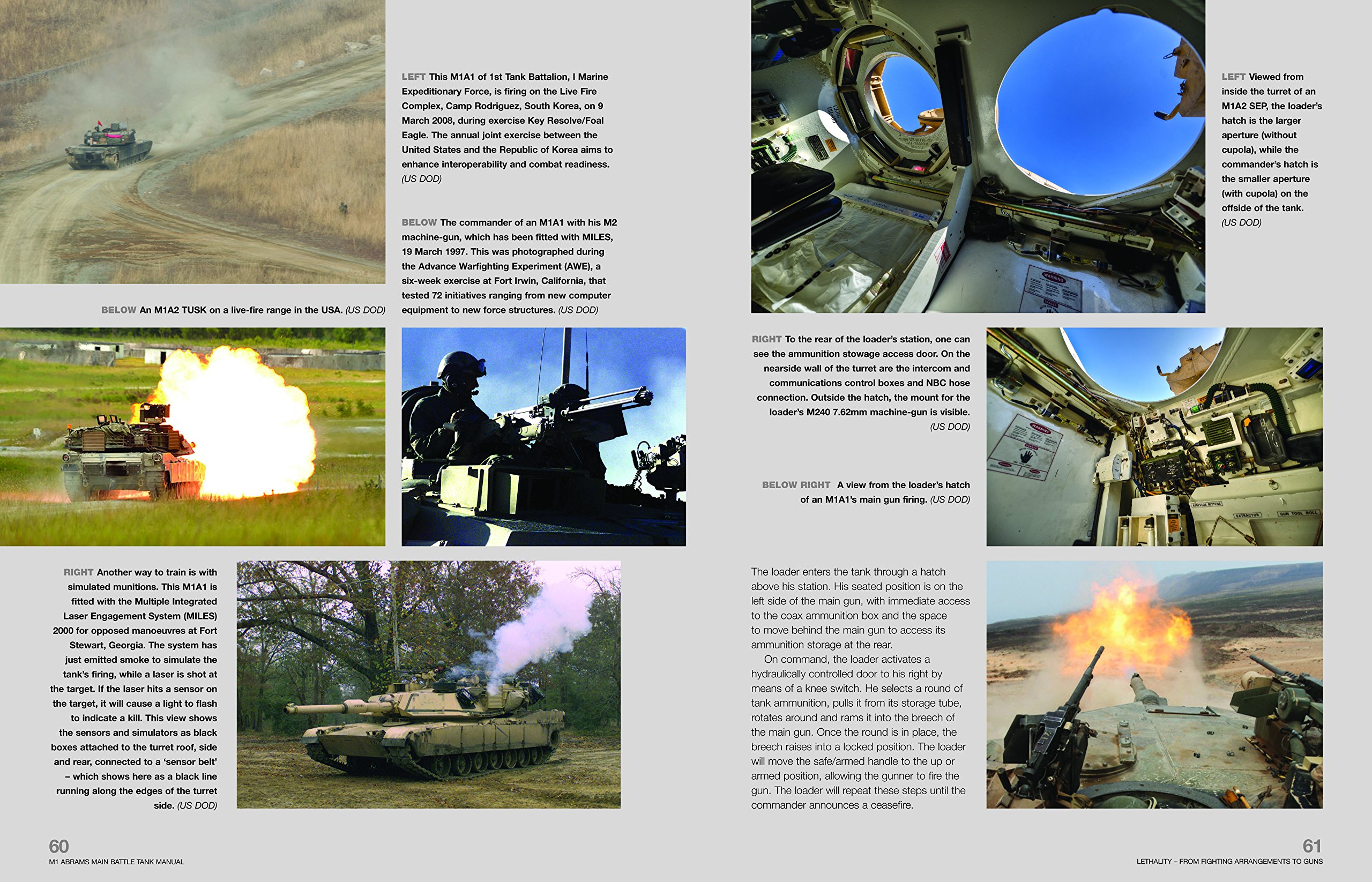 Mua M1 Abrams Main Battle Tank Manual: From 1980 (M1, M1A1 and M1A2 ...
