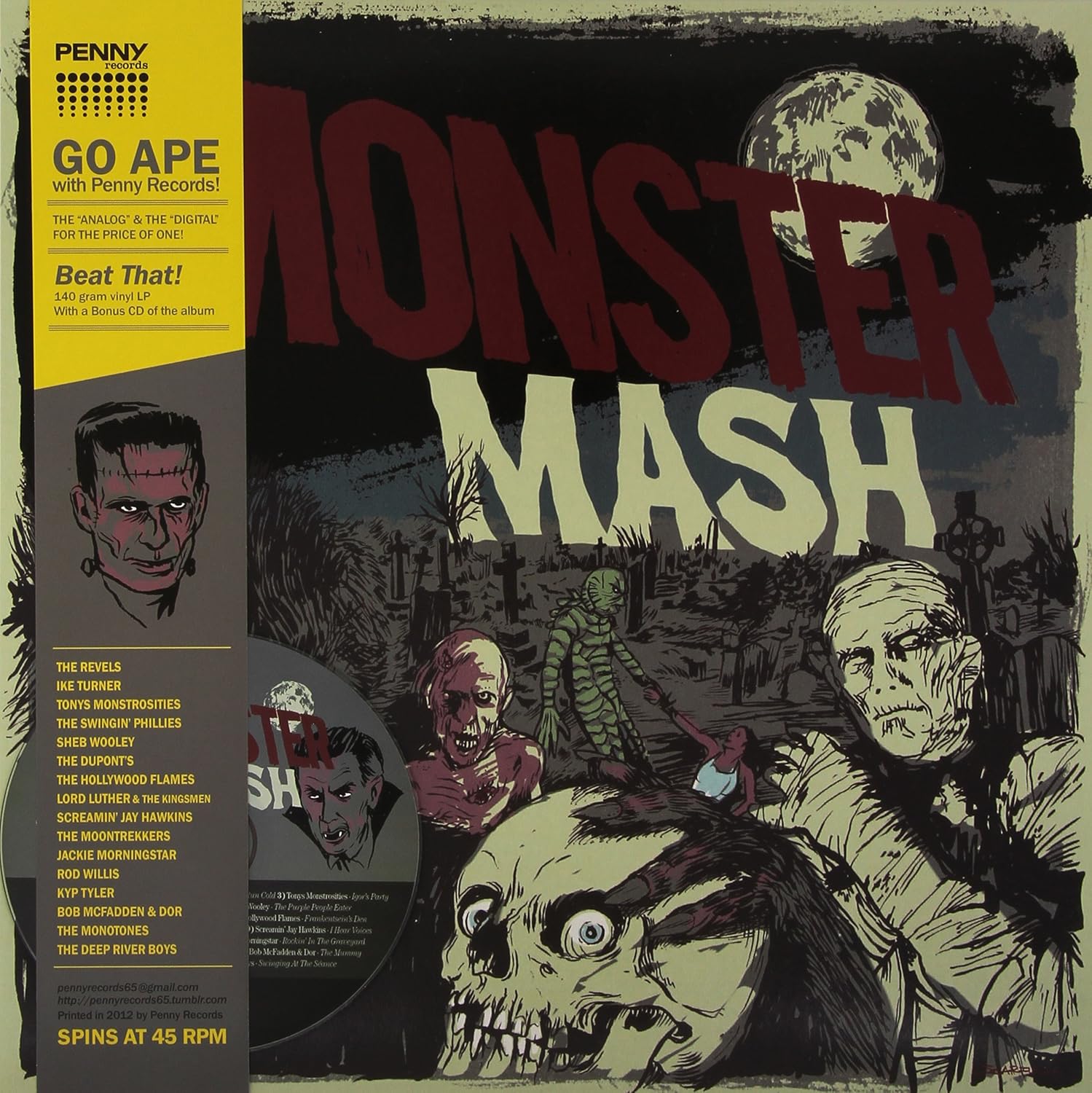 Monster Mash (Lp+cd) [VINYL]: Amazon.co.uk: Music