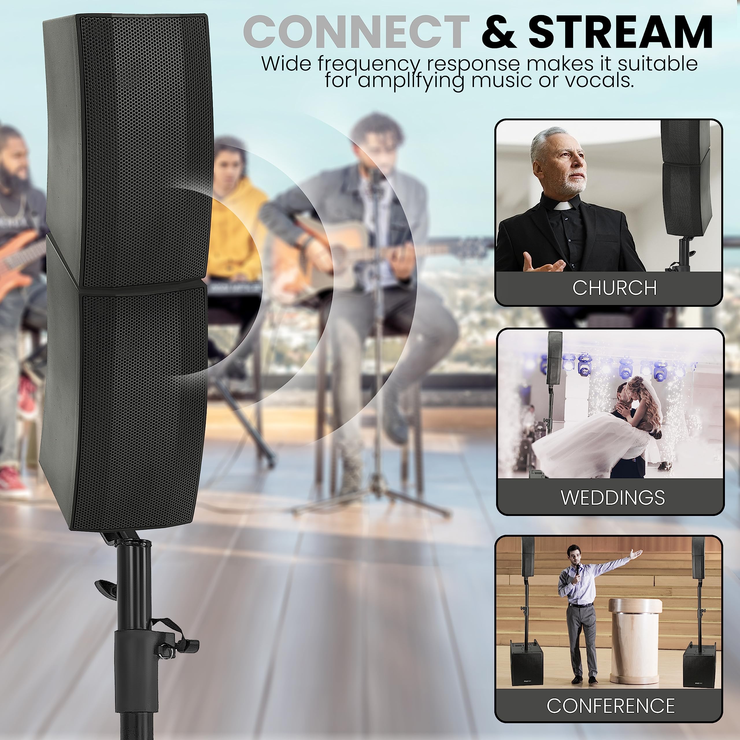 Mua Pyle Line Array Column Speaker - Professional and Compact Sound ...