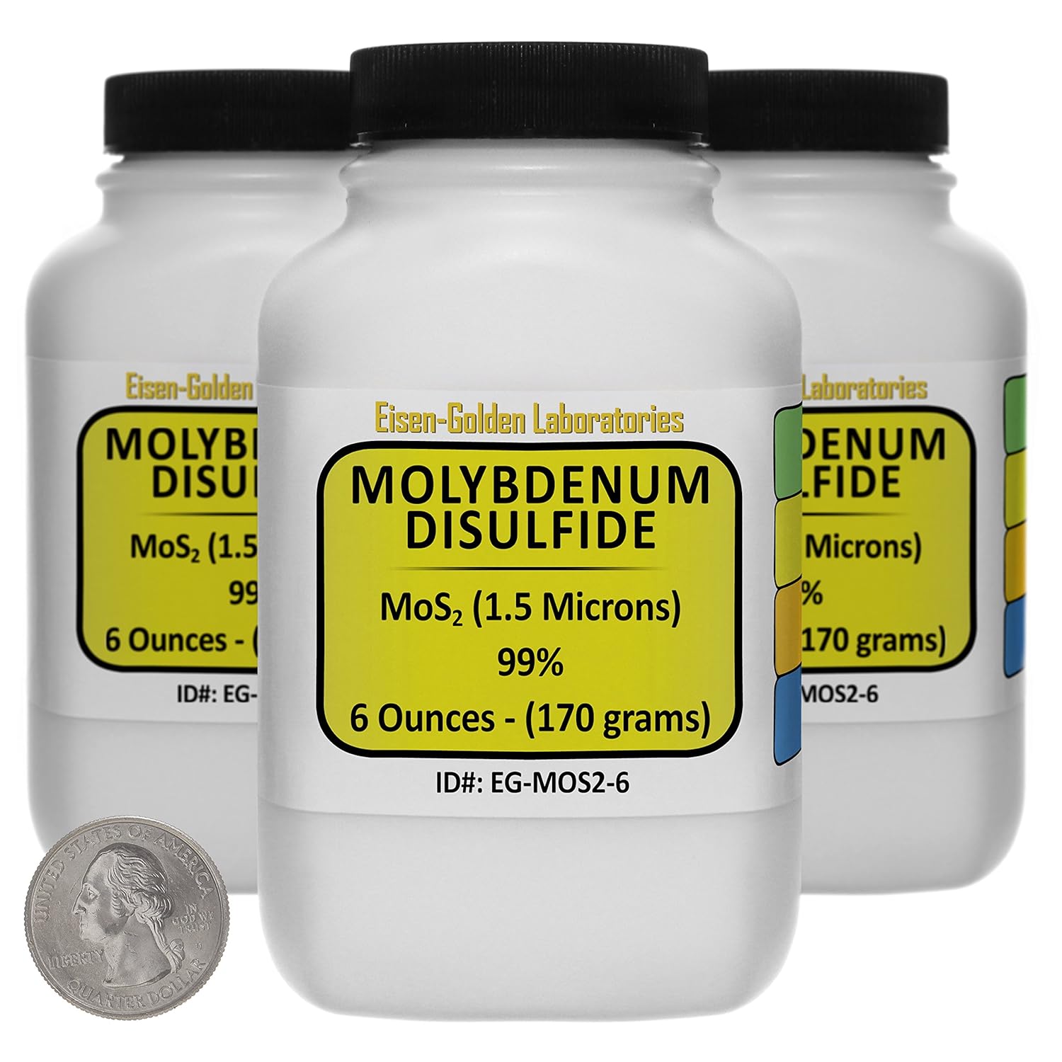 Molybdenum Disulfide [MoS2] 99% AR Grade Powder 1 Lb in Three Space ...