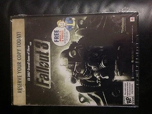 Amazon.com: Fallout 3 Soundtrack Selection Cd & Poster Promotional Pre ...