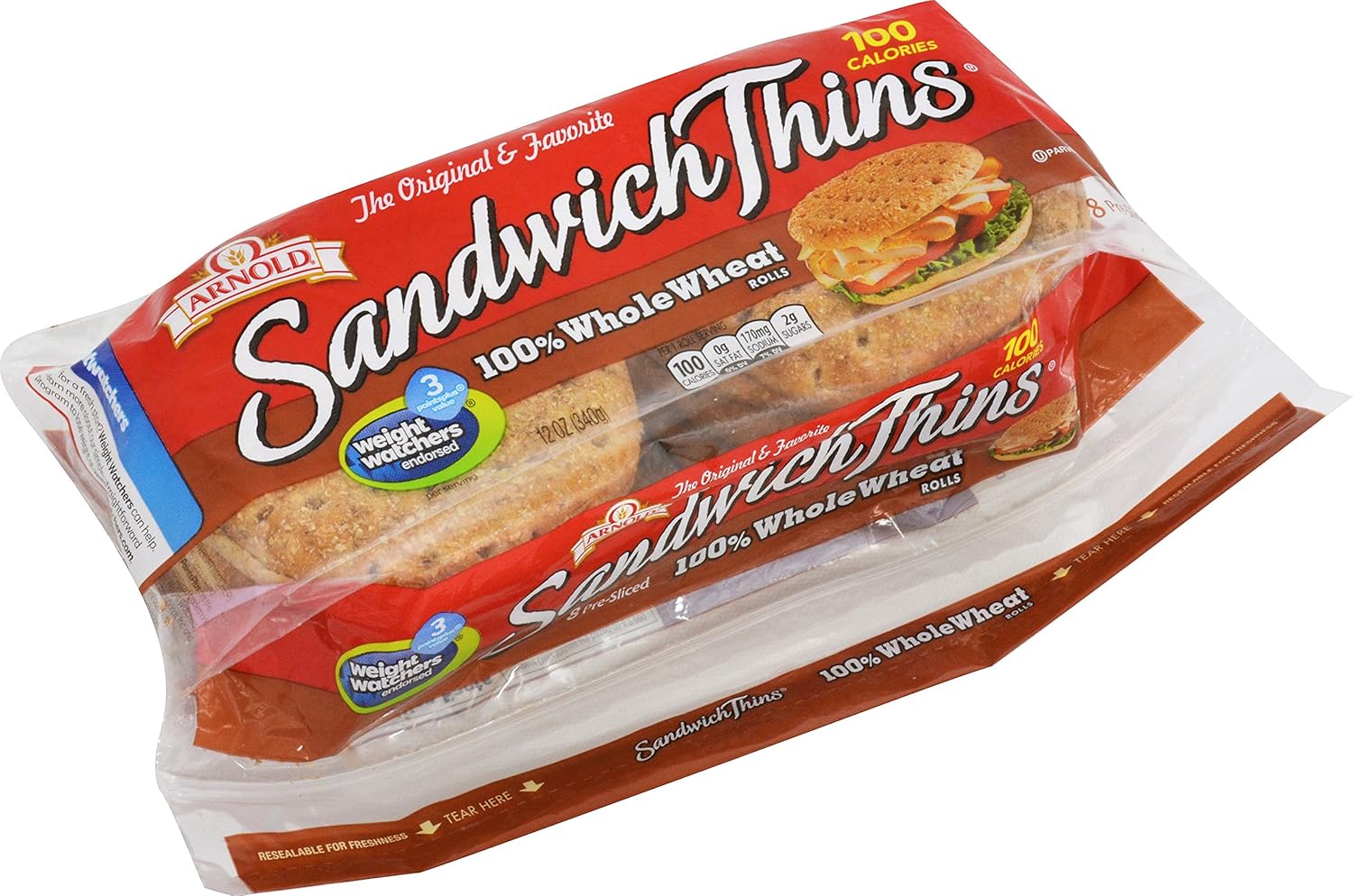 Whole Wheat Sandwich Thins Nutritional Info | Besto Blog