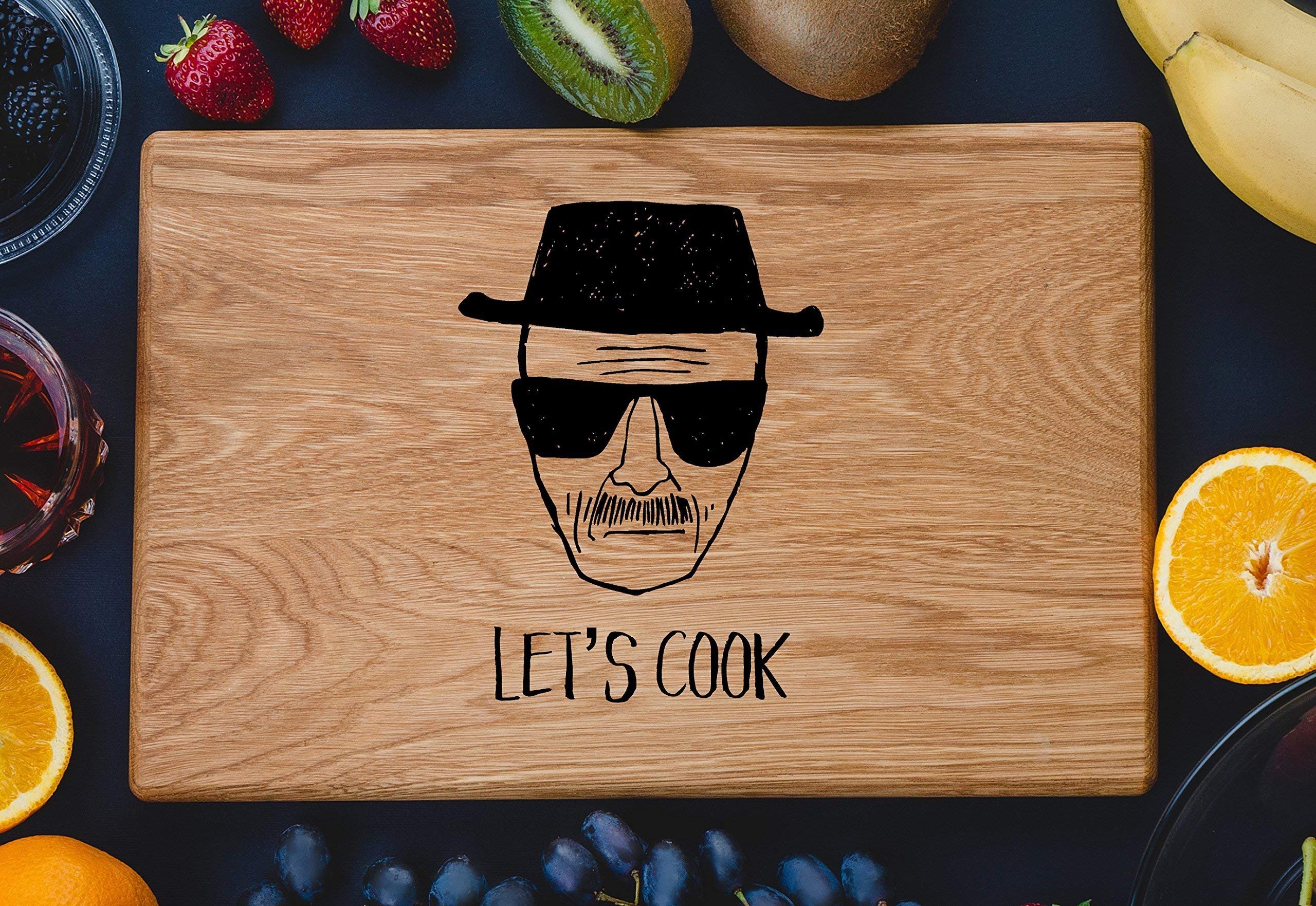 Breaking Bad Let's Cook Cutting Bord. Breaking Bad, Heisenberg ...