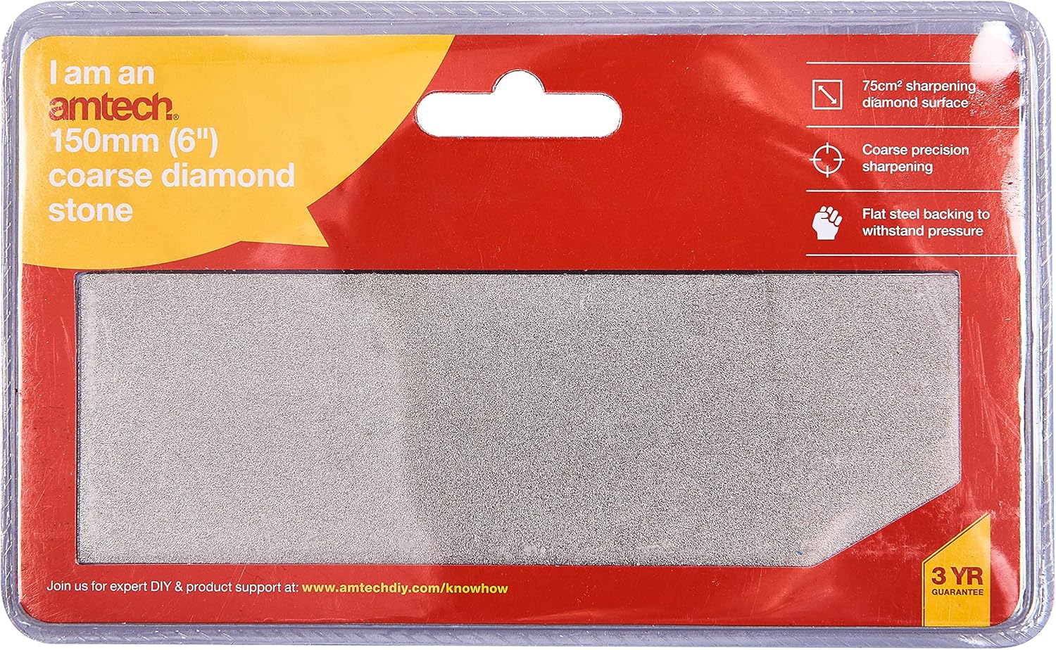 Amtech E2580 Coarse Diamond Stone, 6-Inch – BigaMart