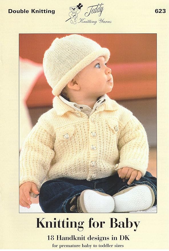 Knitting for Baby - pattern Book in Double Knitting: Amazon.co.uk ...