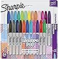 Sharpie Permanent Markers, Fine Point, 24-Pack, Assorted 2015 Colors ...