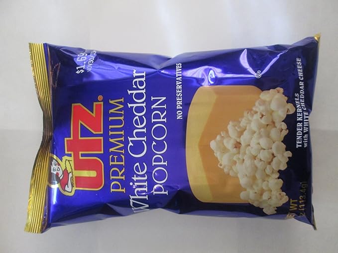 Amazon.com: UTZ White Cheddar Popcorn 4 Oz. Bag Case of 12