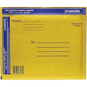 Amazon.com : LePage's USPS Document Mailer 9 x 12 Inches, White, 1 ...