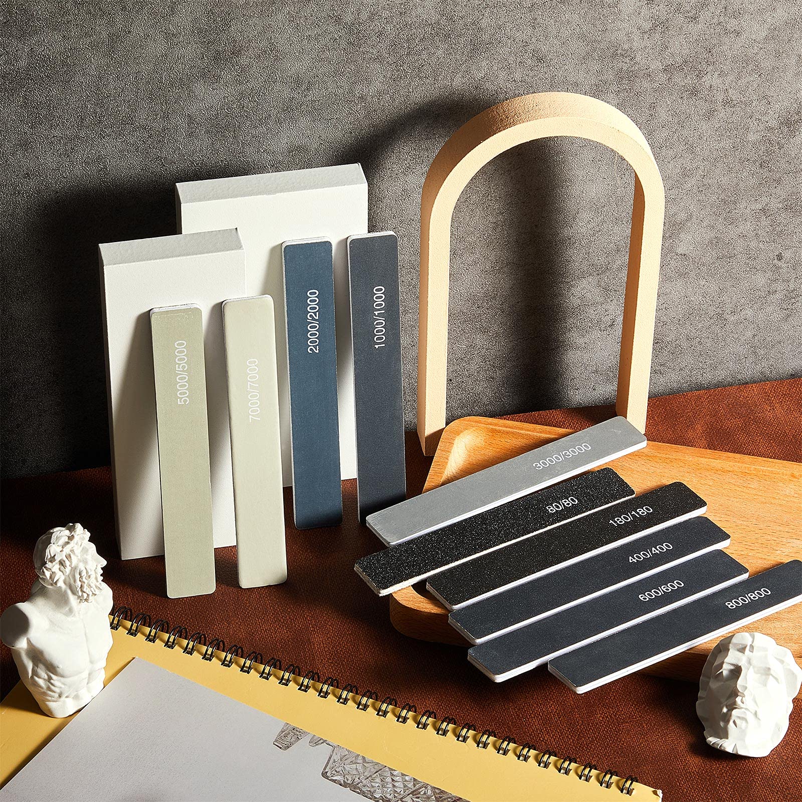 Sanding Sticks For Plastic Models Set Of 8 Sanding And Polishing Sticks ...