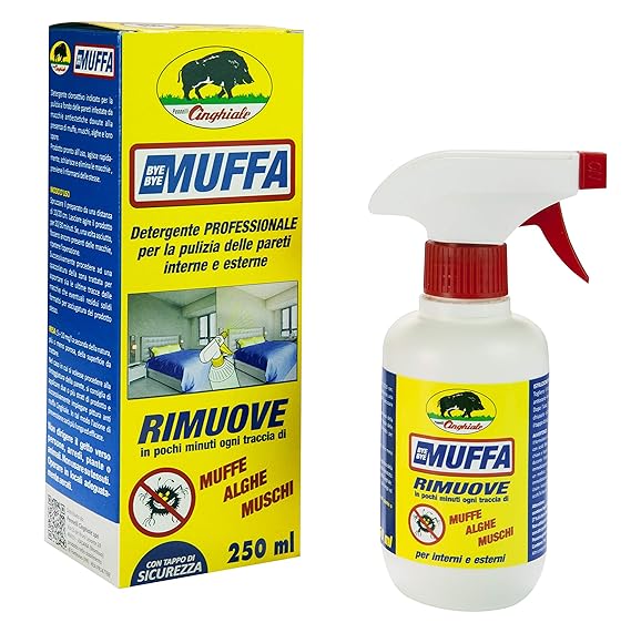 ANTIMUFFA Cinghiale Liquido antimuffa Spray per Tutte Le superfici (250 ...