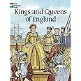 Kings and Queens of England Coloring Book (Dover History Coloring Book ...