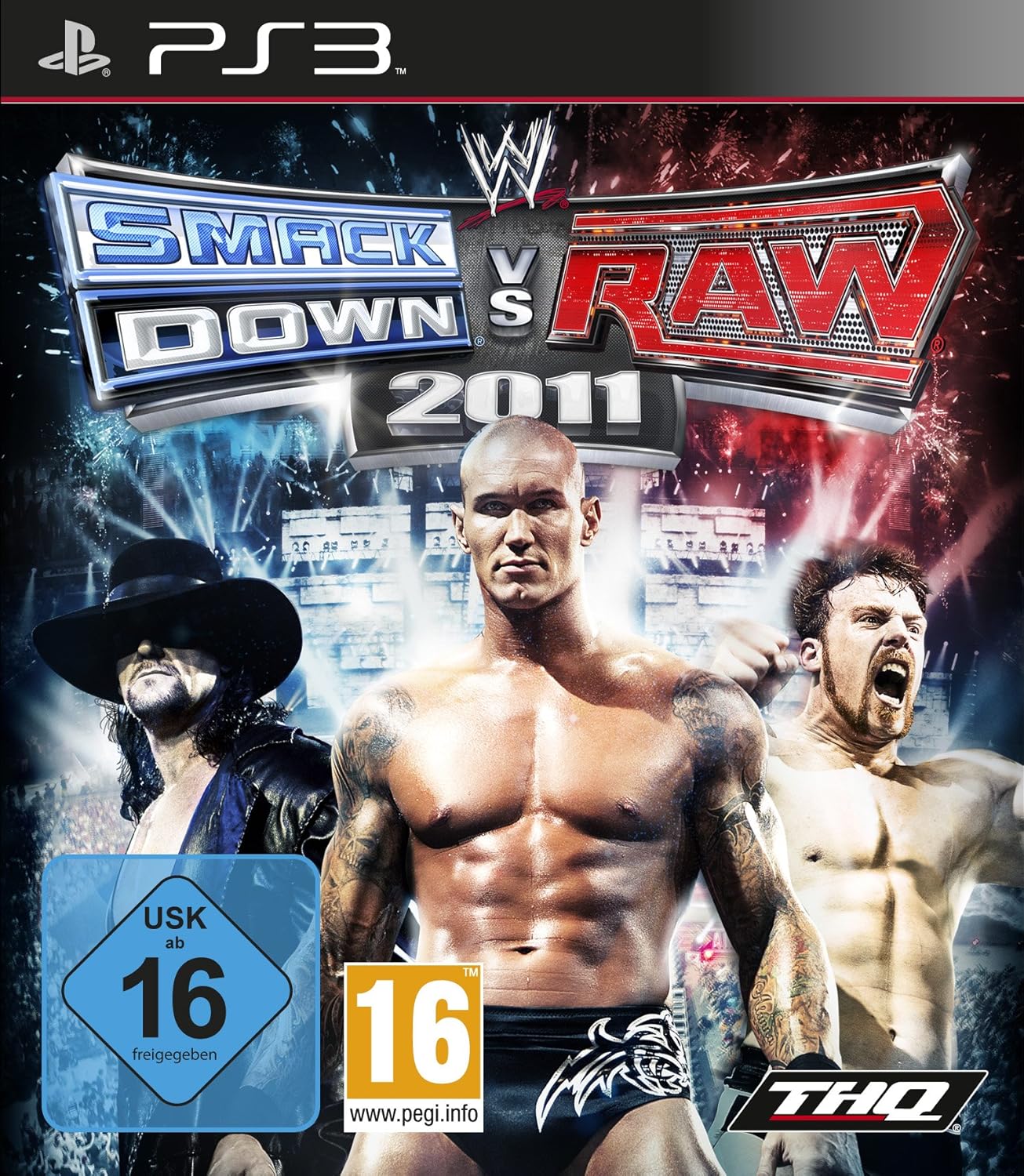 THQ WWE SmackDown vs. Raw 2011 - Juego (PlayStation 3, Lucha, RP ...