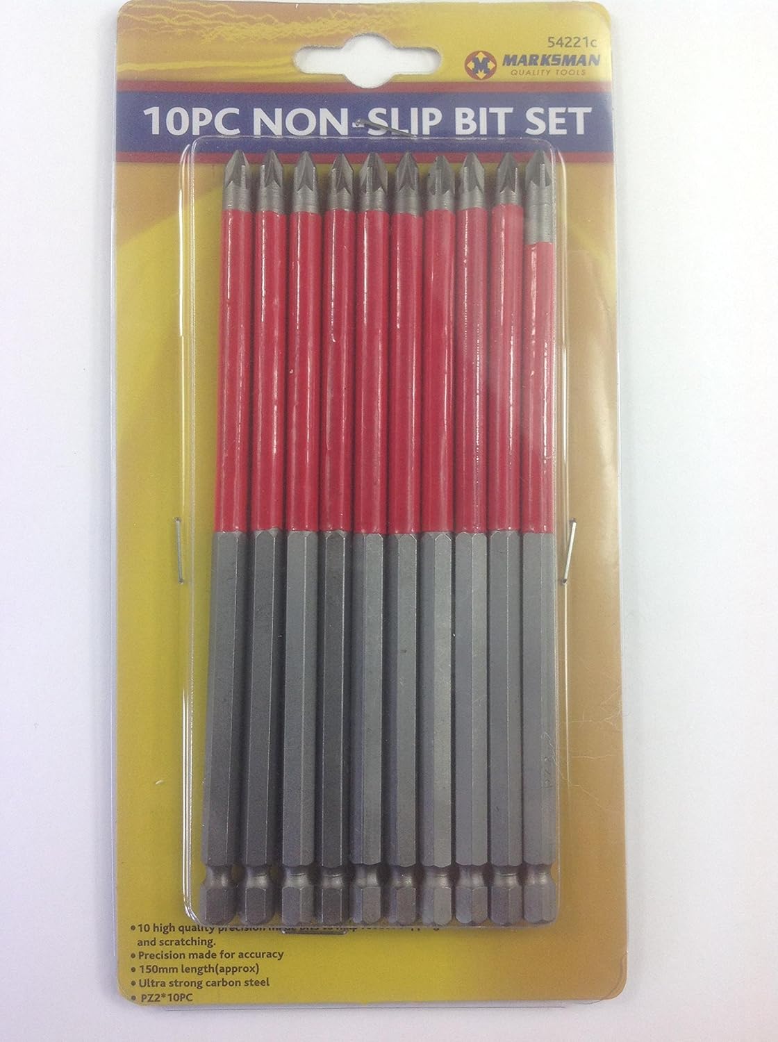 10 Philips PZ2 POZI Electric Screw Screwdriver Drill Bit Bits Set Long ...