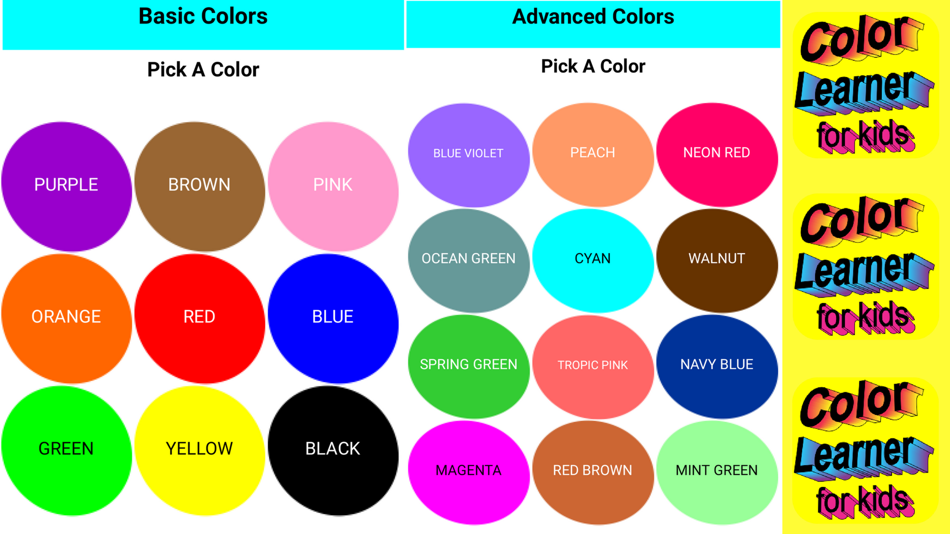 Color Learner For Kids Amazon br Amazon Appstore Color Learner For Kids Amazon br Amazon Appstore