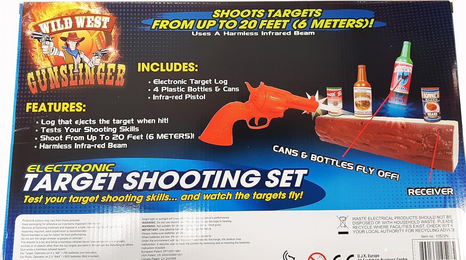 Wild west gun slinger target shooting set – BigaMart