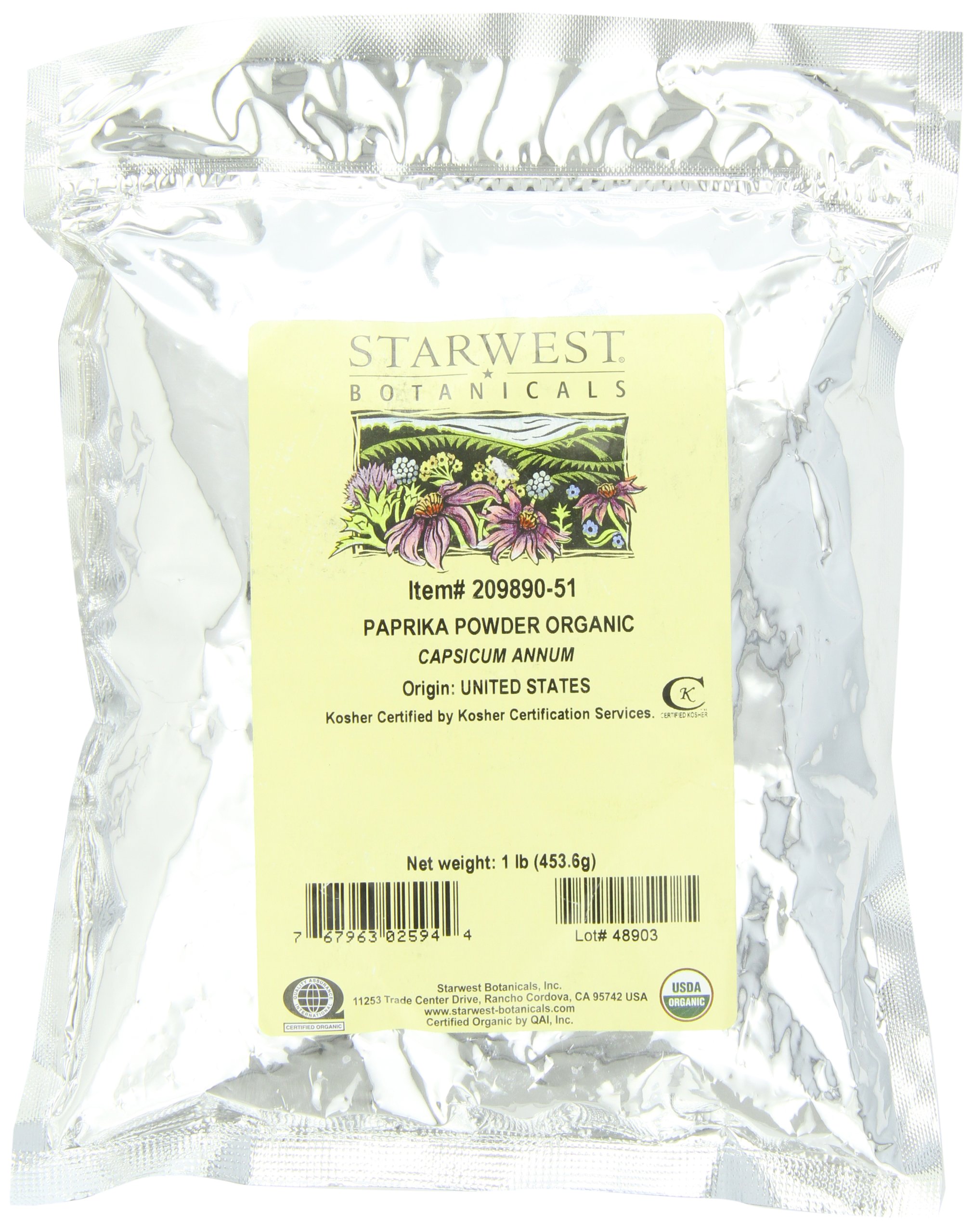 Amazon.com: Starwest Botanicals Organic Ground Cumin Seed Powder, 1 ...
