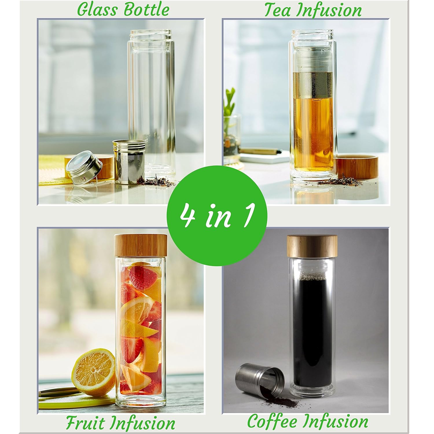 InstaCuppa Infusion Bottles - Quench your thirst the right way!