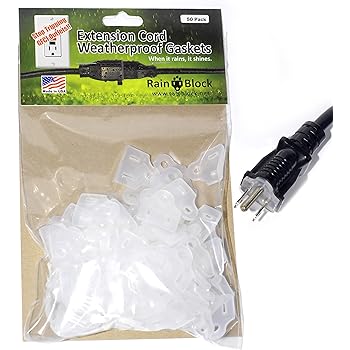 Weatherproof Gaskets for Outdoor Electrical Connections. (5 pack ...