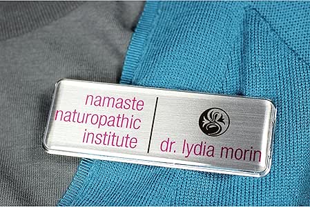 Amazon.com : The Mighty Badge Kit for Inkjet Printers, Silver 1.00" X 3 ...