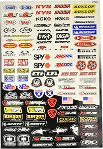 Amazon.com: Factory Effex 59-1068014 Micro Sponsor Sticker KIT : Arts ...