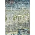 Amazon.com: KAS Rugs Illusions 6206 Blue/Green Escape Rug in Blue/Green ...