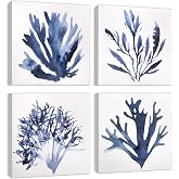 Amazon.com: 97 Decor Sea Coral Wall Decor - Coastal Coral Wall Art ...