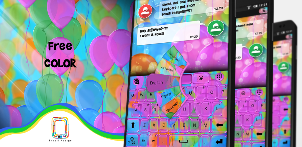 Free Balloon Colors GO Keyboard:Amazon.com:Appstore for Android