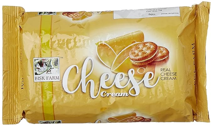 Bisk Farm Cheese Crunchy Cream Biscuit, 150g: Amazon.in: Amazon Pantry