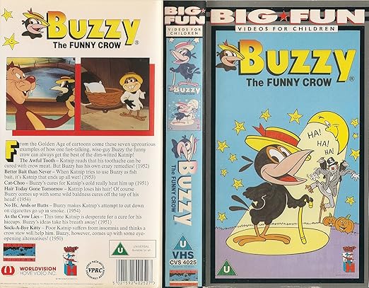 Buzzy the Funny Crow [VHS]: Amazon.co.uk: Video