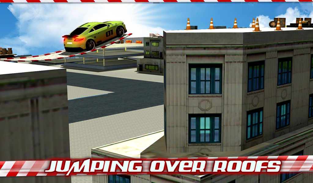 Crazy Car Roof Jumping 3D:Amazon.fr:Appstore for Android