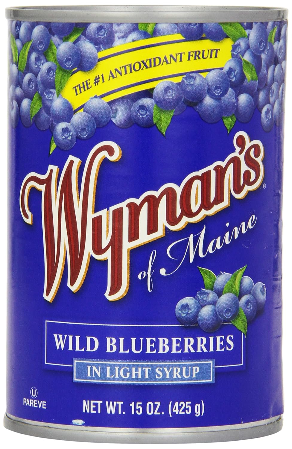 Amazon.com : Wyman Wld Blueberries/Lt Syrup, 15-Ounce (Pack of 6 ...