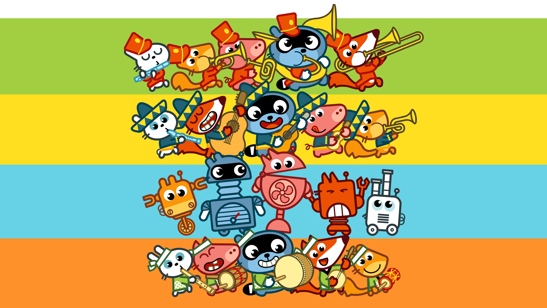 Pango Musical March : musical game of marching band for kids 3 - 6 ...