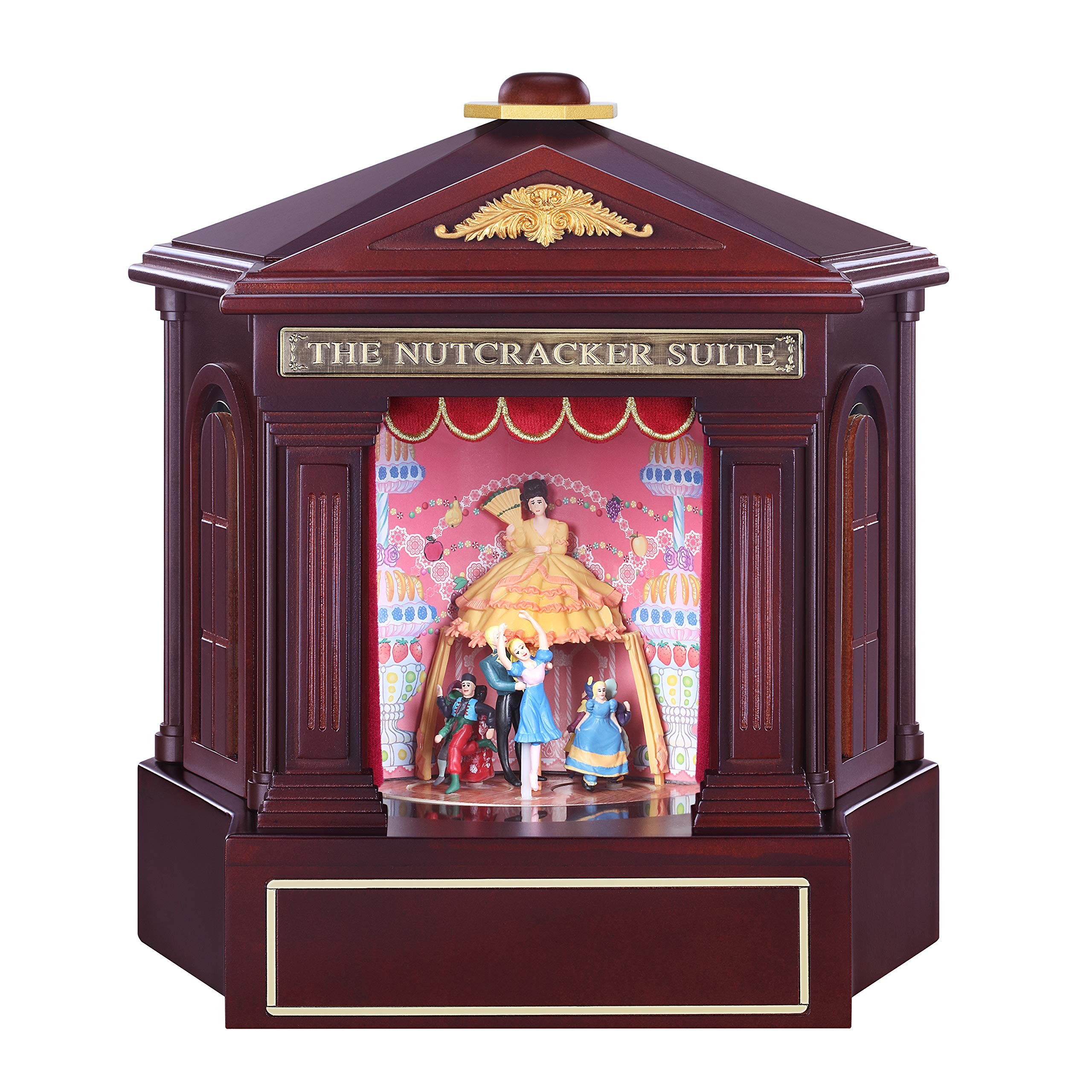 Mr. Christmas Nutcracker Suite Animated Wood Christmas Music Box ...