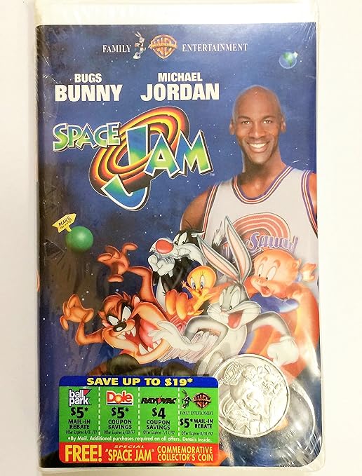 Amazon.com: Space Jam [VHS]: Michael Jordan, Wayne Knight, Theresa ...