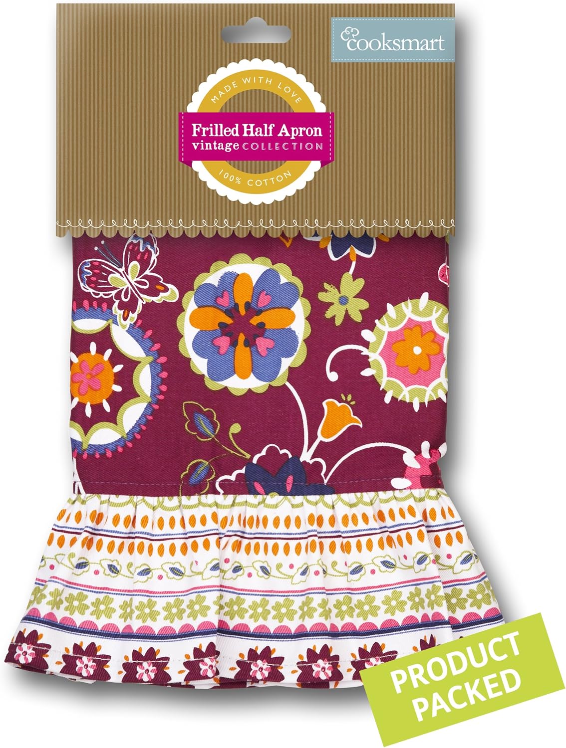 Suzani Floral Pinny Apron - ApronShop.co.uk