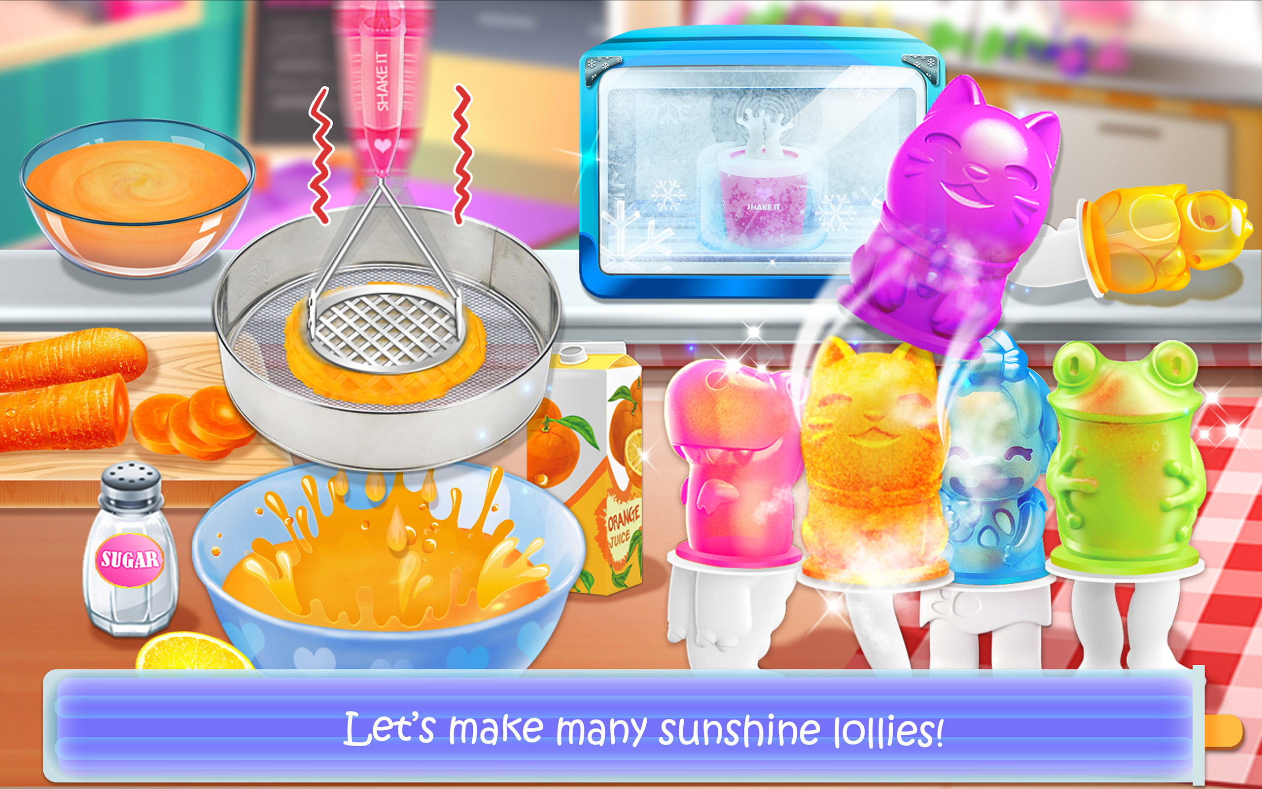 Ice Cream Lollipop Maker - Cook & Make Food Games:Amazon.co.uk:Appstore ...