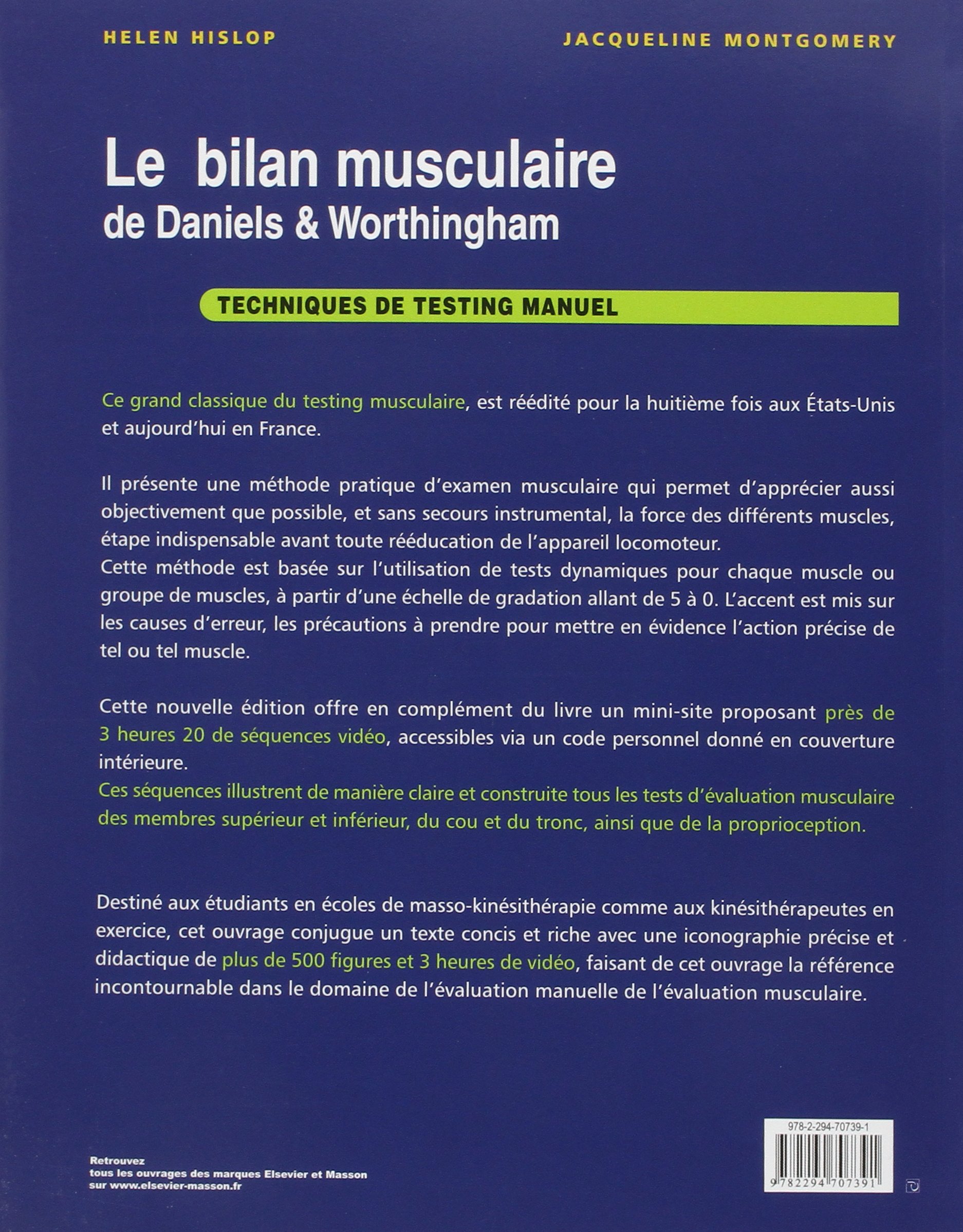 PDF Télécharger ECHELLE DE COTATION DU TESTING MUSCULAIRE - CMUB ...
