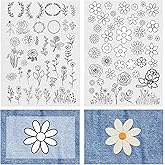 Amazon.com: 16 Pcs Water Soluble Embroidery Patterns Stabilizers, Stick ...