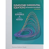 Elementary Differential Equations with Boundary Value Problems (Classic Version) (Pearson Modern ...